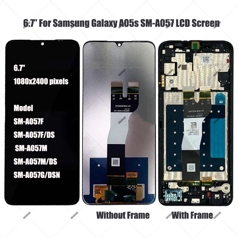 For Samsung Galaxy A05s SM-A057F SM-A057M LCD Display Touch Screen ...