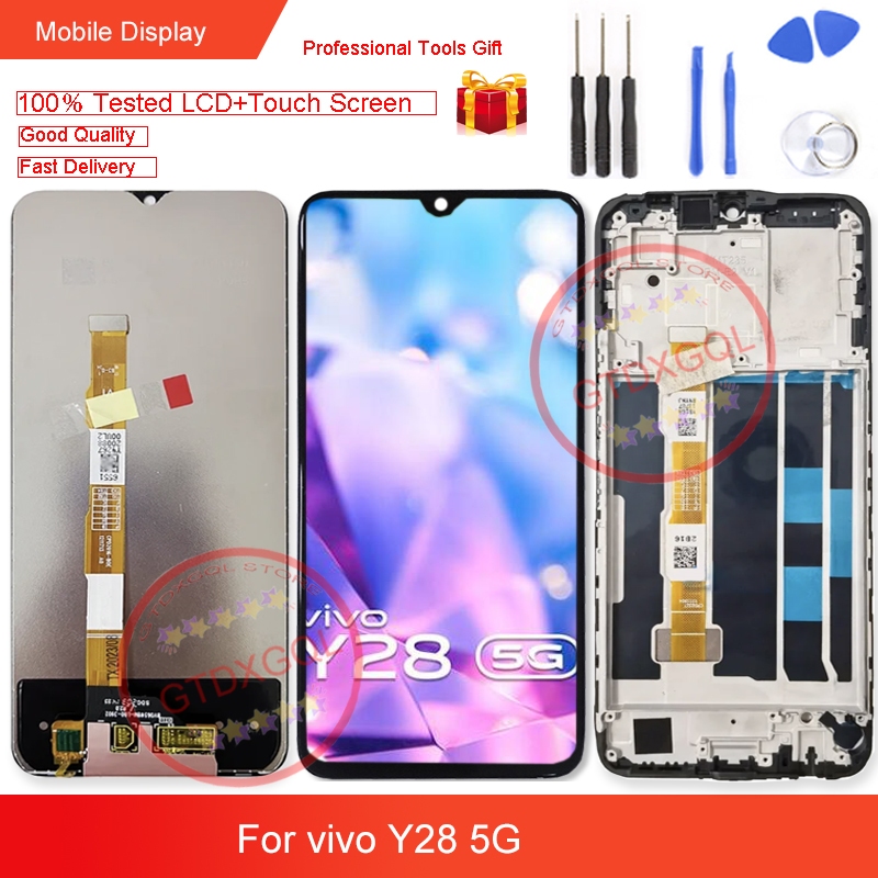 6.56 inches For Vivo Y28 5G LCD Display Touch Panel Screen Sensor ...