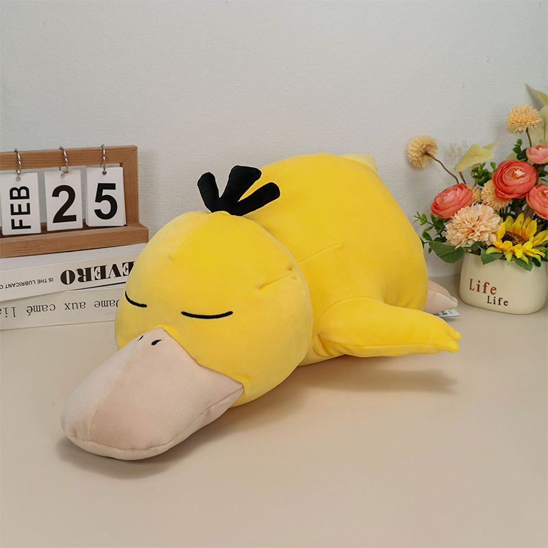 53cm Anime Pokemon Plush Toy Psyduck Platypus Sleep Pillow Pocket ...
