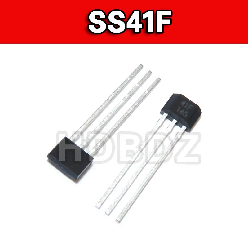 50pcs 41F 0H41 SH41 SS41F S41 TO-92UA Dual Polar Hall Component Sensor ...