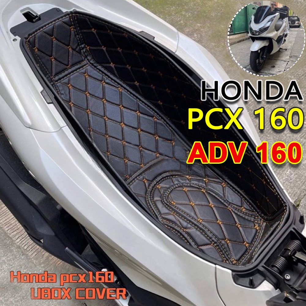 HONDA PCX 160/adv 160 PREMIUM UBOX Seat COMPARTMENT Cover Leather Cover ...