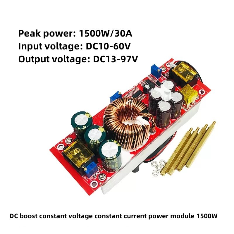 1500wdc-dc Booster Module 30A Adjustable Constant Voltage Constant ...
