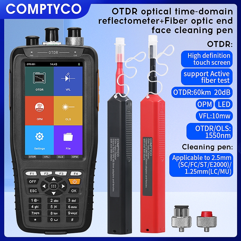 Upgrade AUA28A/U simple OTDR optical time domain reflectometer fiber ...
