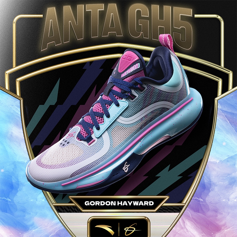 ANTA x GH5 Men Basketball Shoes Wear-resistant Non-slip Support Rebound ...