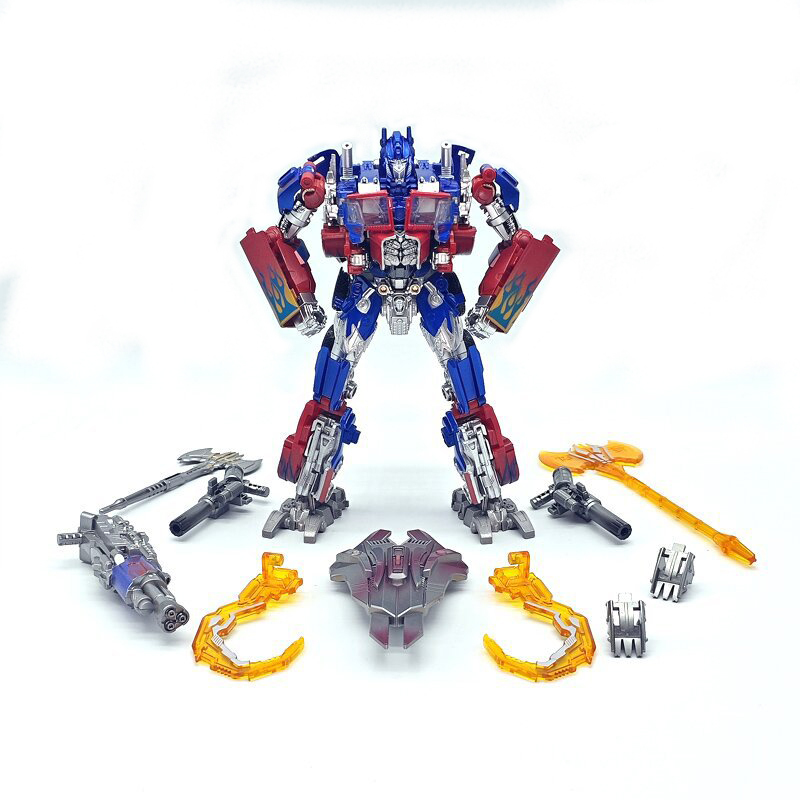 Baiwei Full Body Precision Coating Optimus Prime Model Toys Flying Wing ...