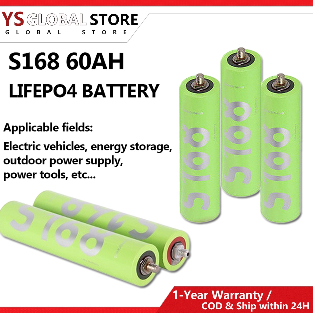 【On hand】 S168 LifePo4 battery 60Ah and 30ah 3.2v w/o bolts and nuts w ...