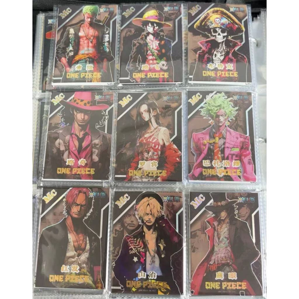 One Piece Anime Card MC Whole Set 18 Cards Luffy BOA UTA Cards | Shopee ...