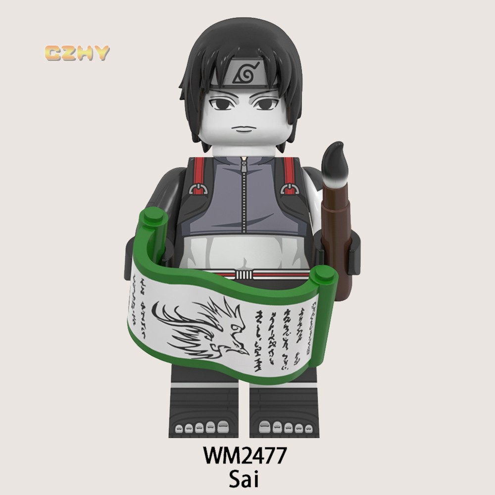 Educational Building Blocks Naruto Minifigures Konoha Village Akatsuki ...