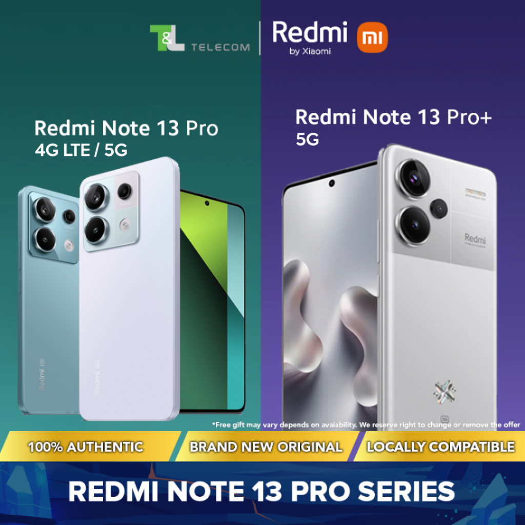 Xiaomi Redmi Note 13 Pro LTE / Note 13 Pro 5G / Note 13 Pro Plus 5G ...