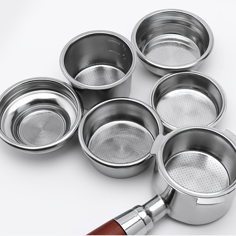 Espresso Coffee Filter Cup Stainless Steel Coffee Machines Pressure ...