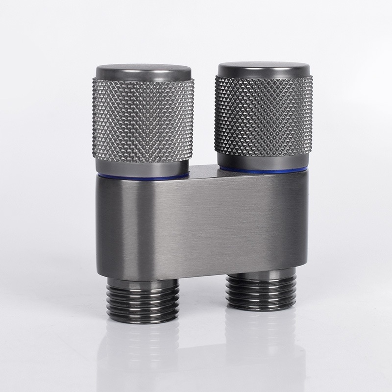 (COD) Bidet faucet corner valve bathroom dual control angle valve ...