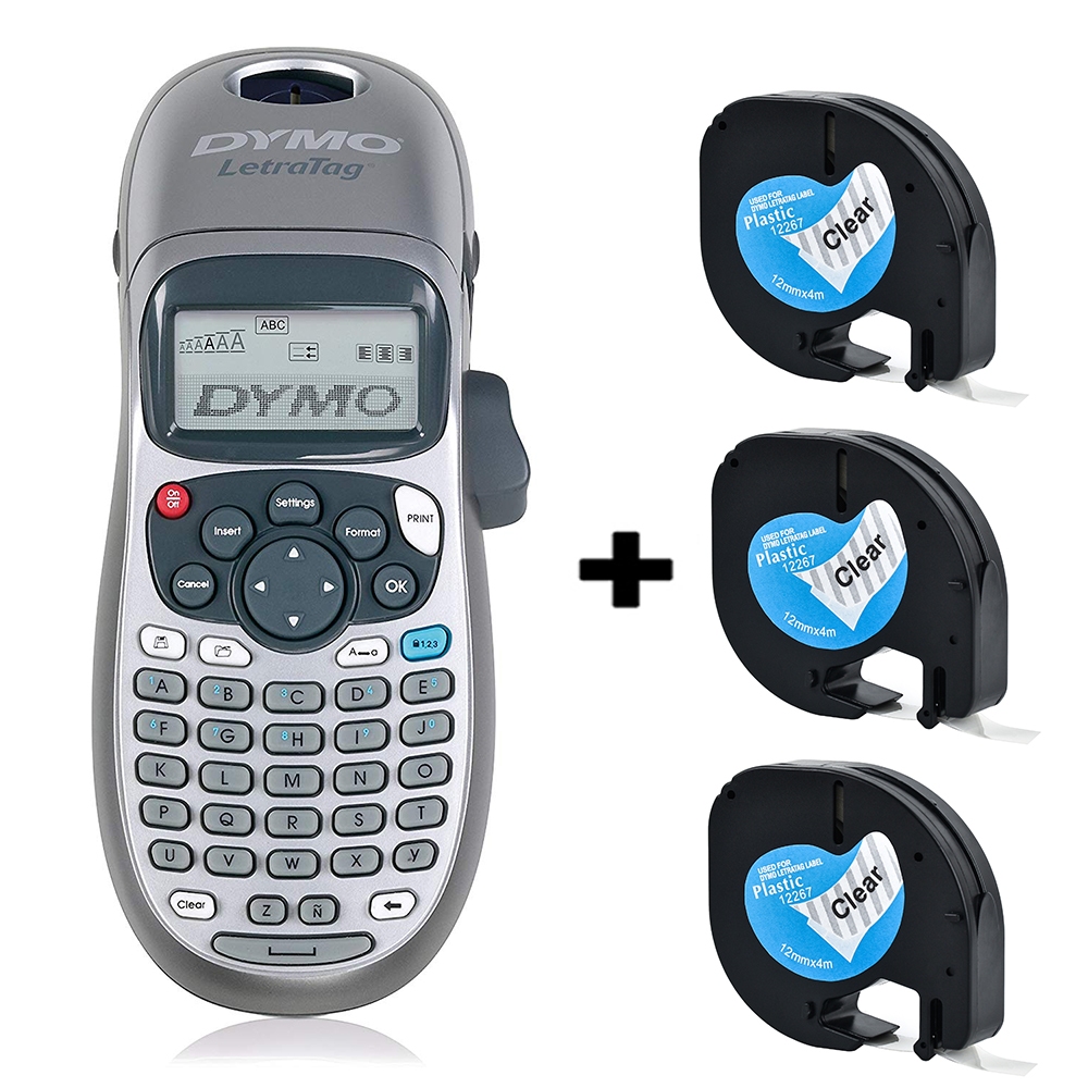 (with 3 tape)DYMO LT-100h handheld label maker printer for DYMO ...