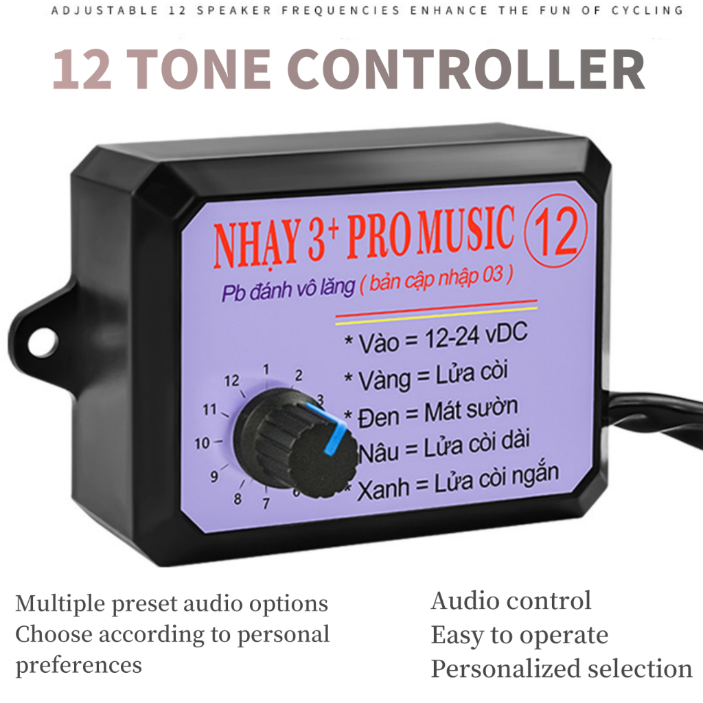 12v24v Universal nhay 12 pro music rapid relay for truck car Horn motor ...