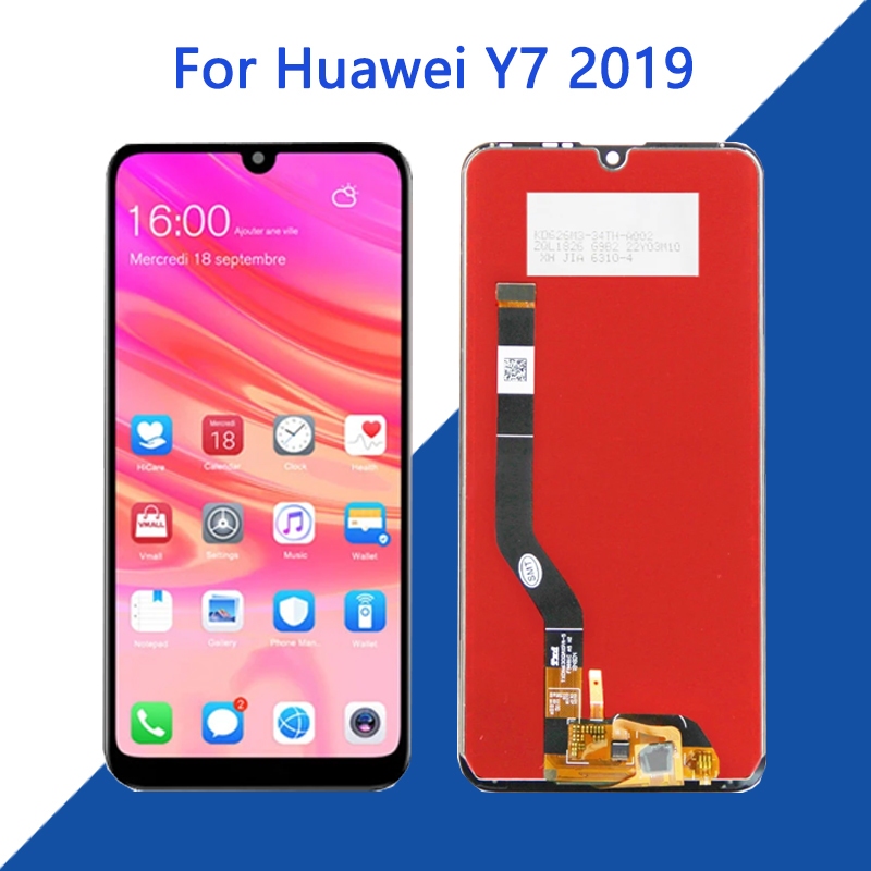 For Huawei Y7 2019 LCD DUB-LX3 DUB-L23 DUB-LX1 Display Touch Screen ...