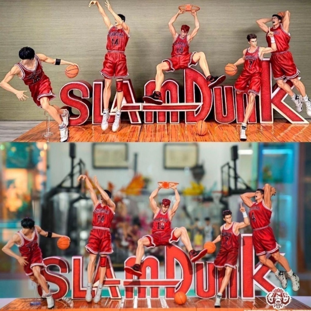 model Slam Dunk Sakuragi Hanamichi, Takenori Akagi, Kaede Rukawa ...