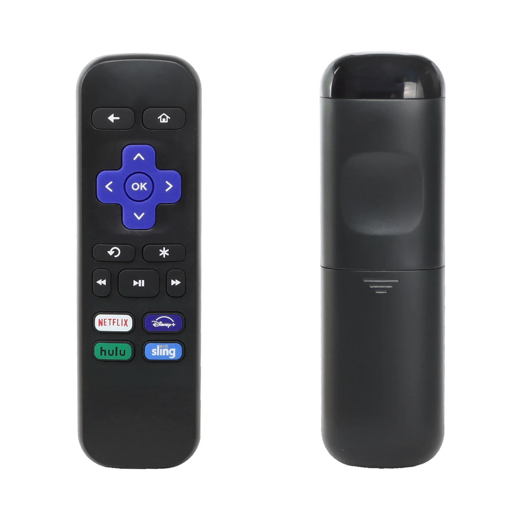 Remote Control Use for Roku TV with Netflix Hulu Sling Shortcut Keys ...