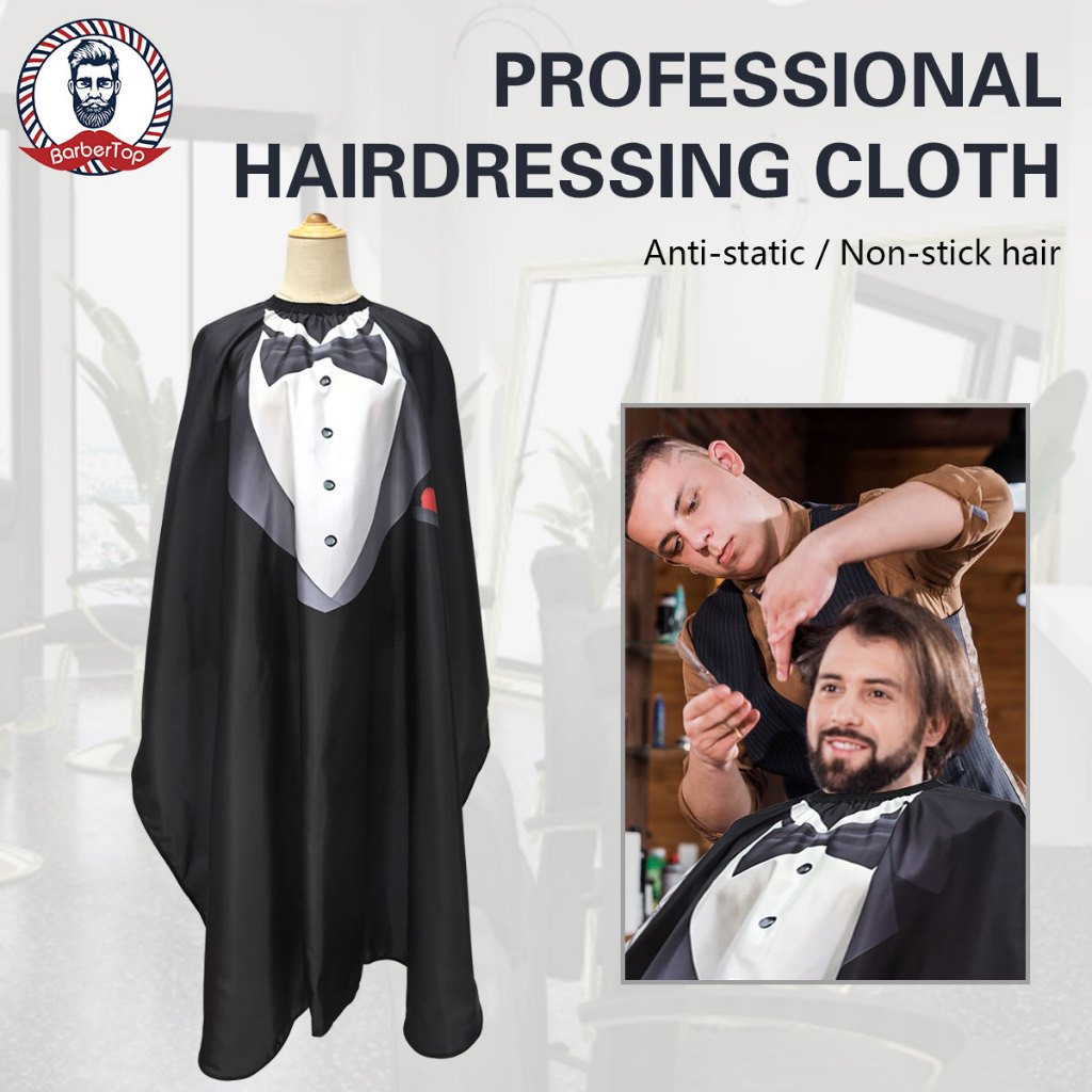 Ship immediately #Salon Barber Cloak Cloth Anti-static Hair Cutting ...