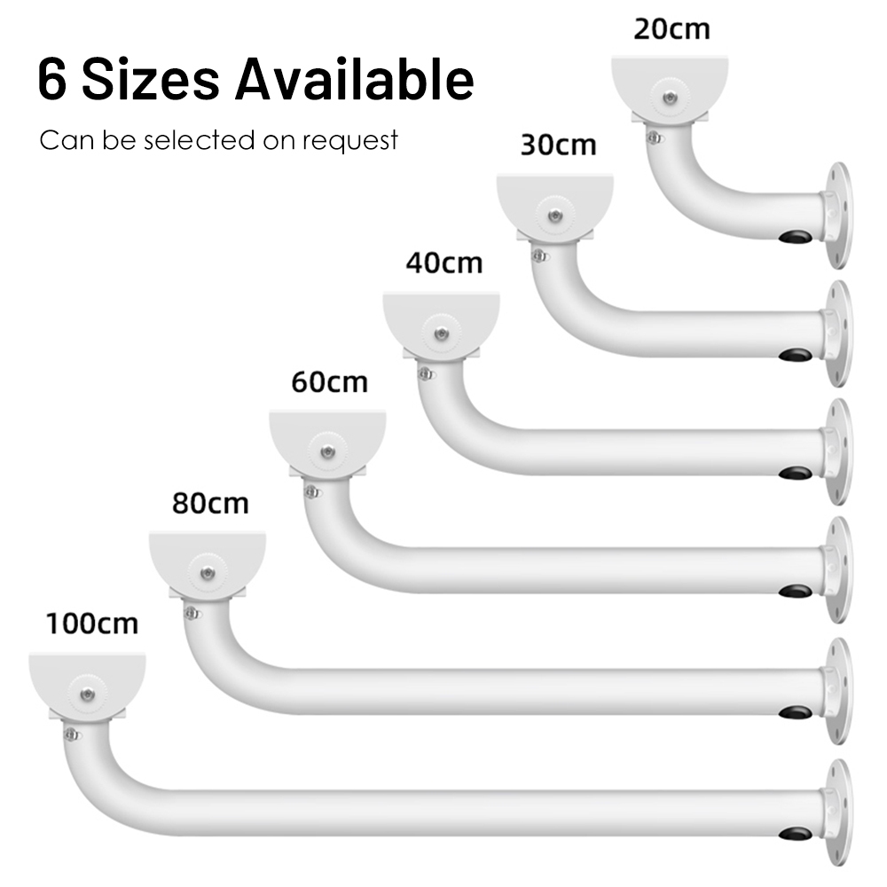Universal Duckbill CCTV Camera Bracket Extended Pole Mount Column ...