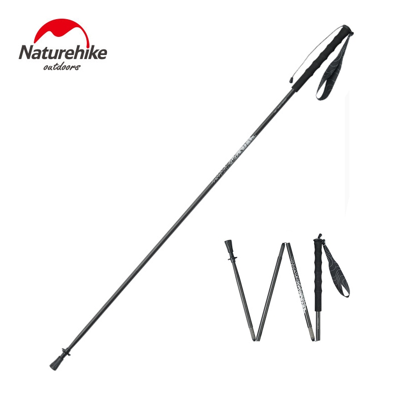 Naturehike Ultralight Trail Hiking Stick High Strength 3K Carbon Fiber ...