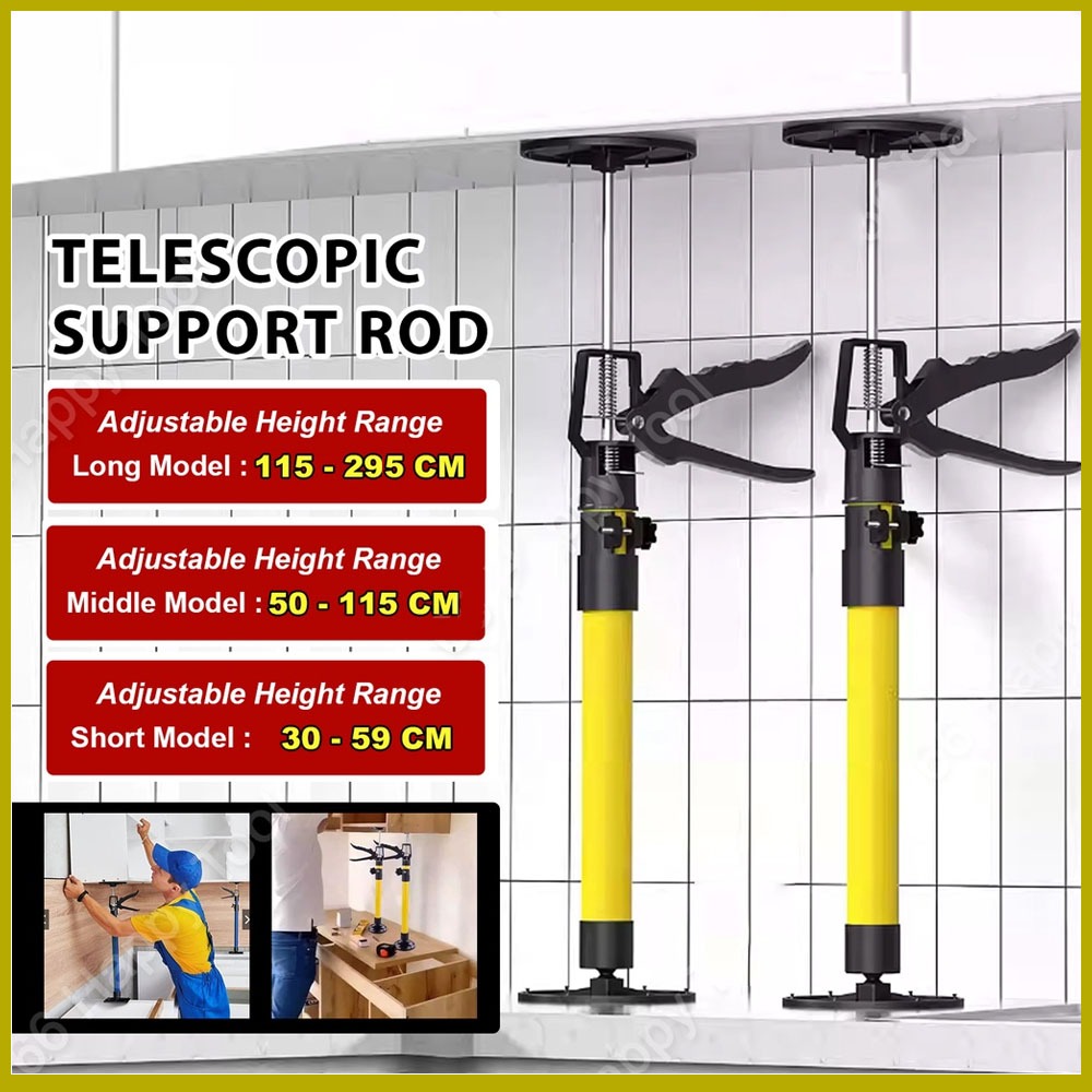 Telescopic Support Rod Hanging Cabinet Wooden Ceiling Door Frame ...