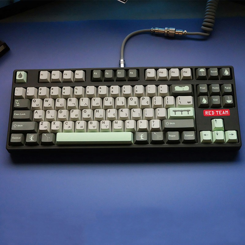 GMK Rainy Day Keycaps Korean English Cherry Profile PBT Dye Sublimation ...
