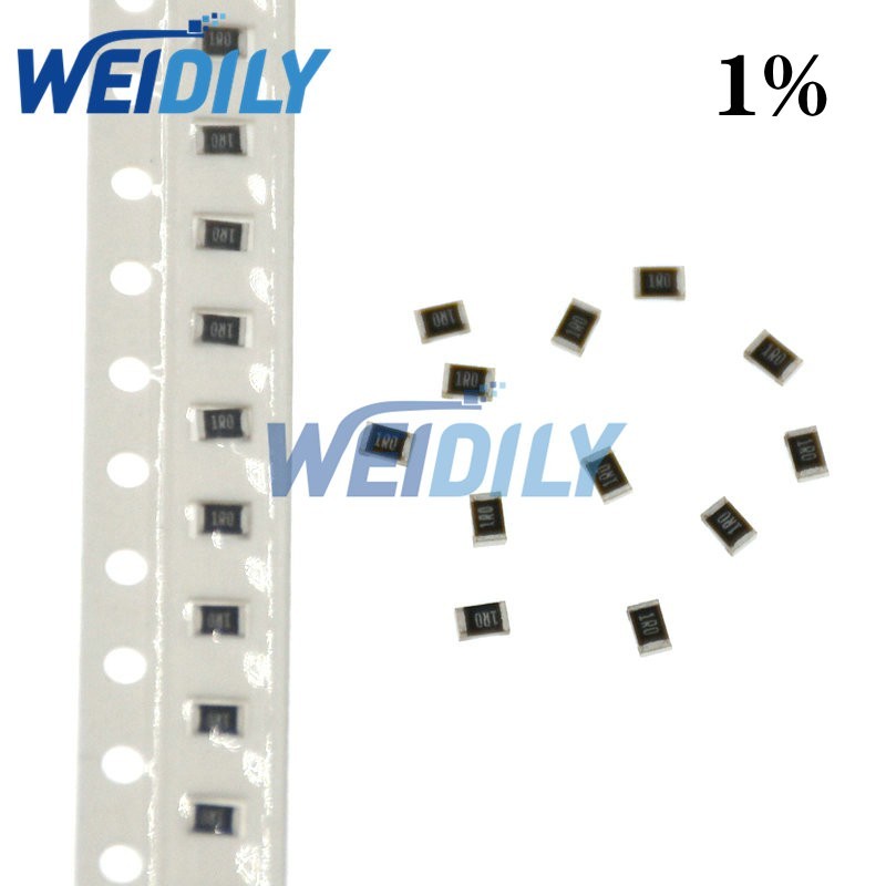 100PCS 1% 0805 SMD Chip Resistor 1R-910R 1R2 1R8 2R2 3R3 4R7 5R6 10R ...