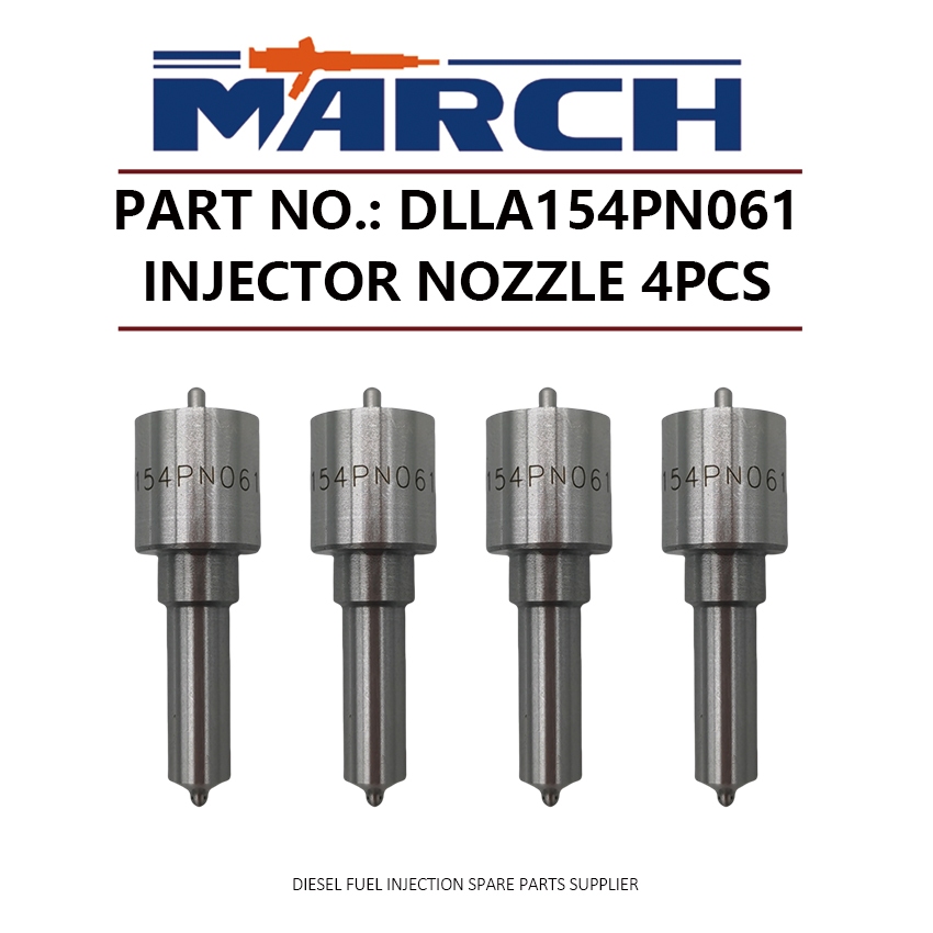 4pcs DLLA154PN061 Fuel Injector Nozzle 105017-0610 Diesel Pump Parts ...