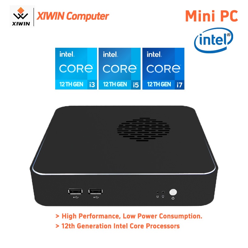 Mini PC, Intel 12th generation Core CPU, low-power and high-performance ...