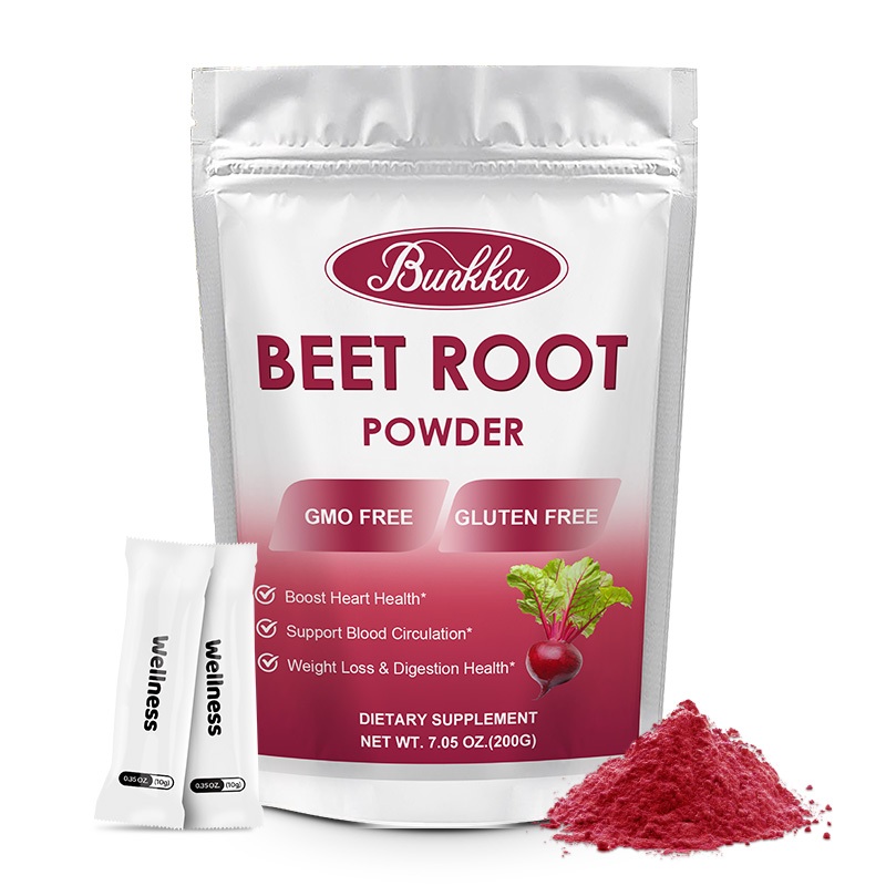 Bunkka Beet Root Powder 100% Organic Support for Increase Energy ...