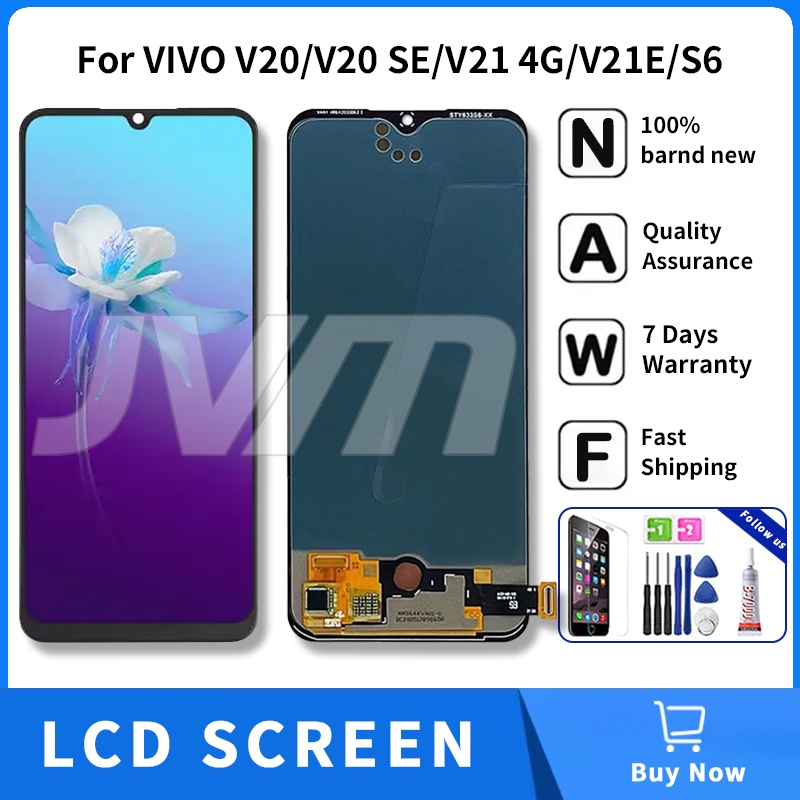 For Vivo V20 V20 SE V21 4G V21E S6 LCD Touch Screen Replacement Ultra ...