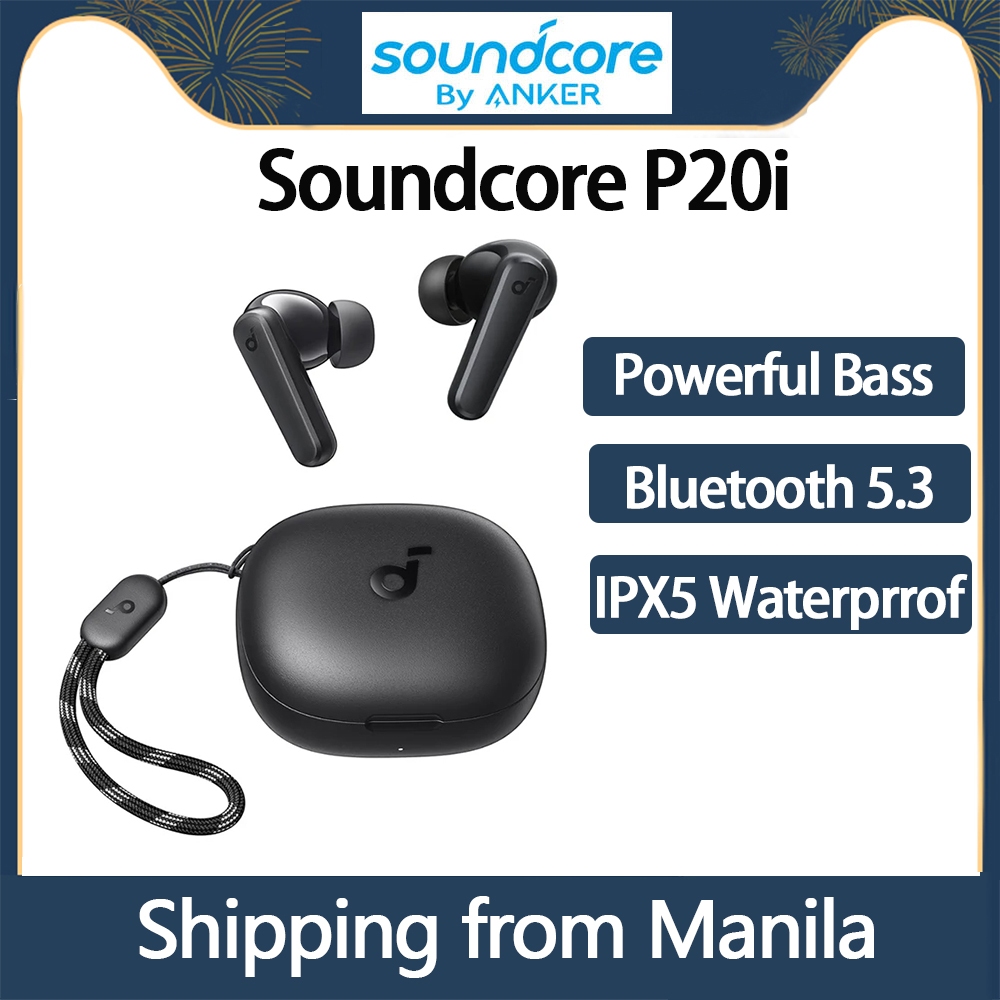 Original Anker Soundcore P20i Wireless Bluetooth Earphone TWS True ...