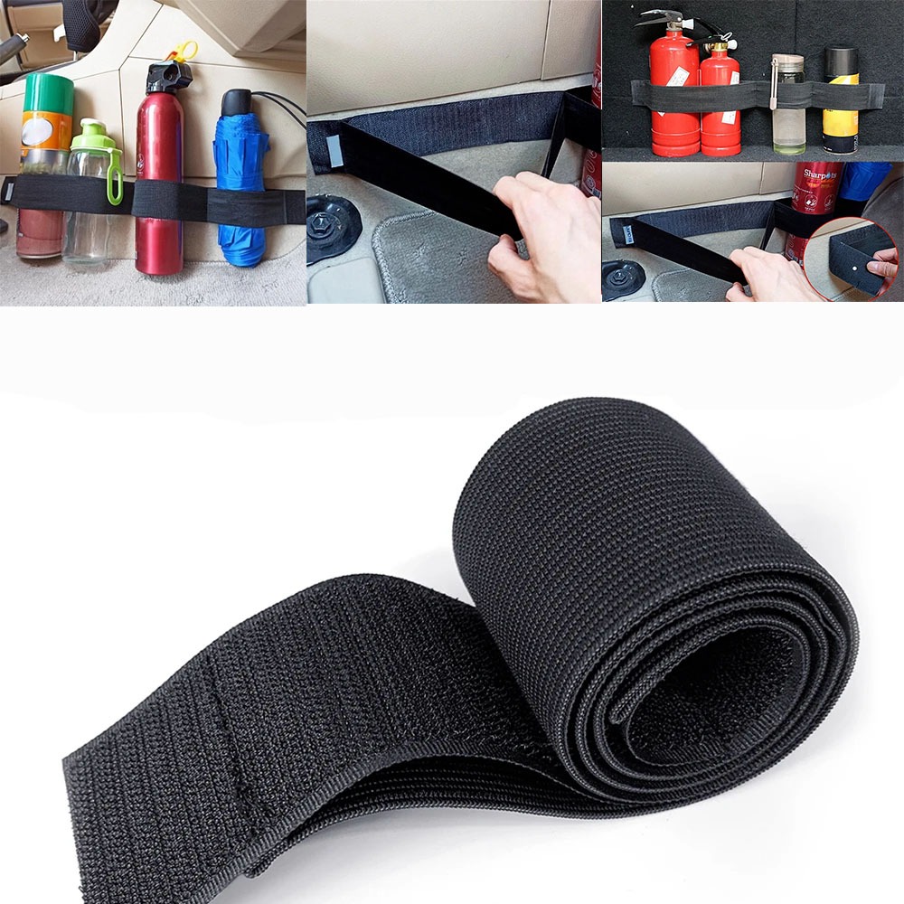 Car Trunk Storage Device Hook Loop Strong Adhesion Fixed Straps Solid ...