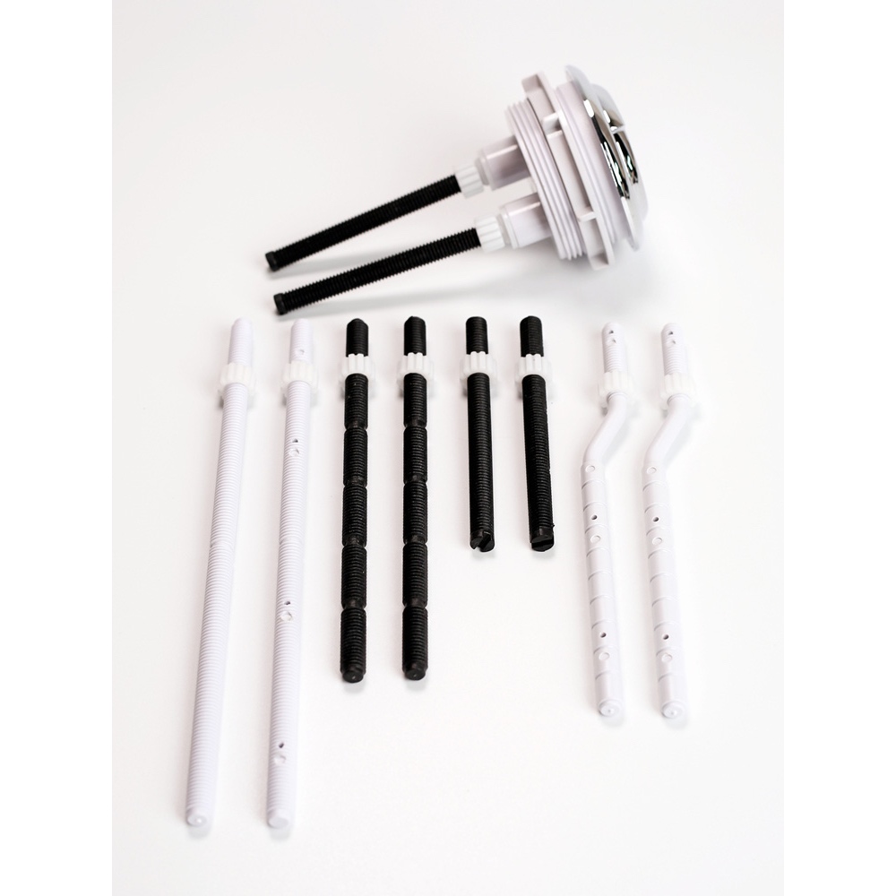 Toilet flushing button screw rod toilet water tank accessory double ...
