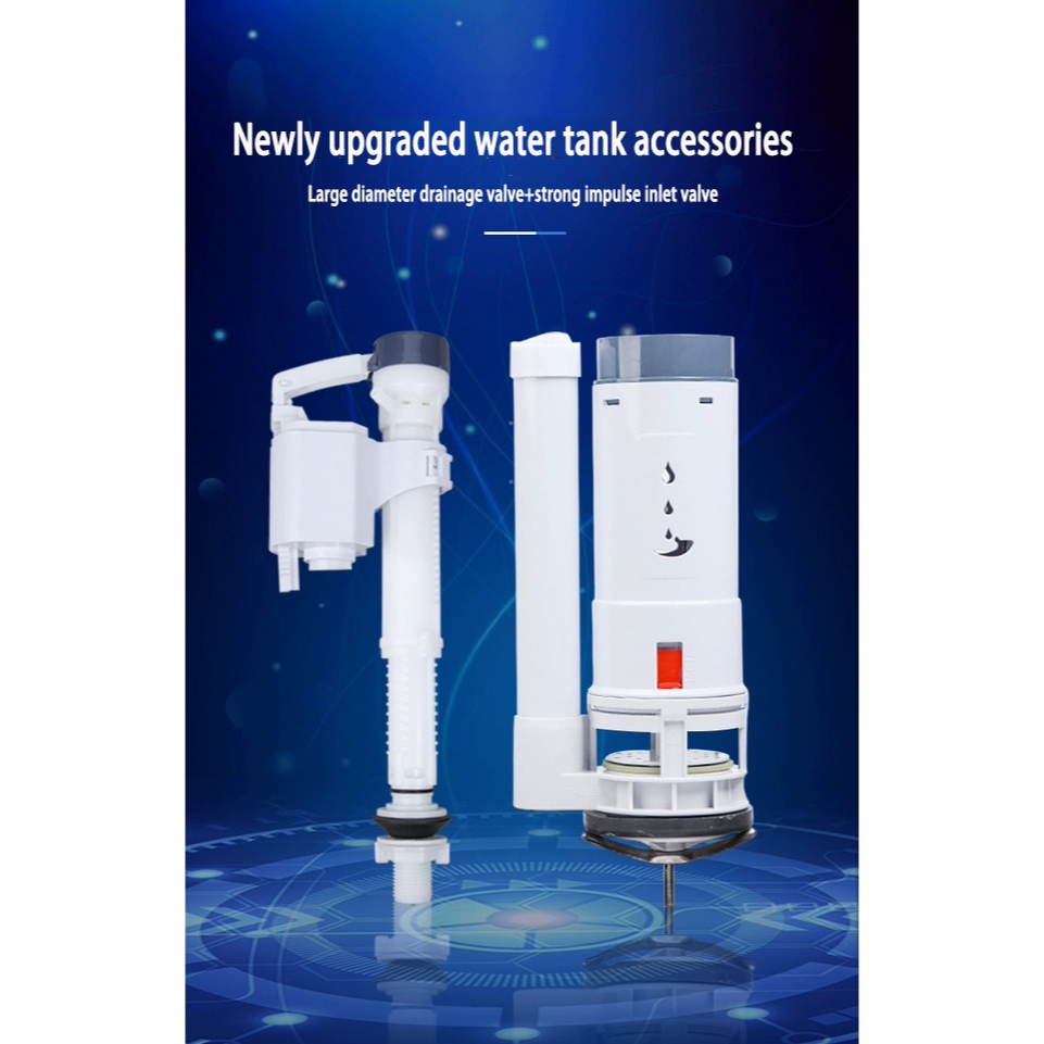 Universal Mona Lisa toilet water tank accessories Universal water inlet valve Large diameter ...