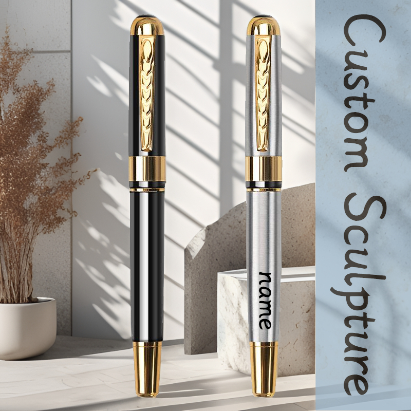 High-end Business Gel Pen Gift Metal Signature Pen Advertising ...
