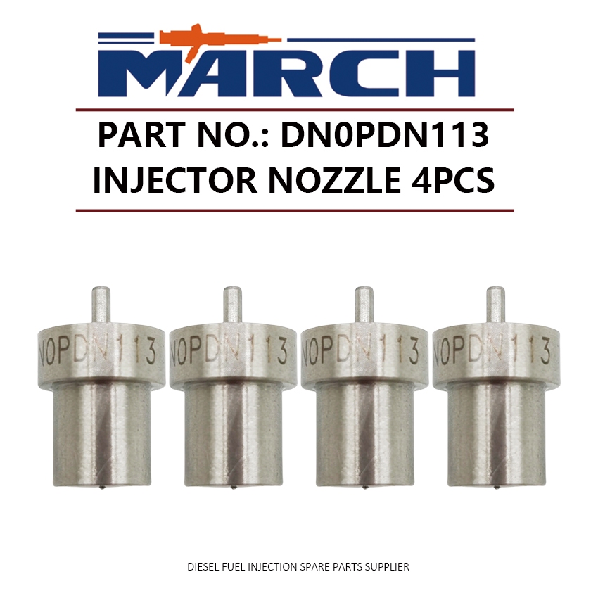 4pcs Diesel Fuel Injector Nozzle Tips DN0PDN113 105007-1130 for Nissan ...