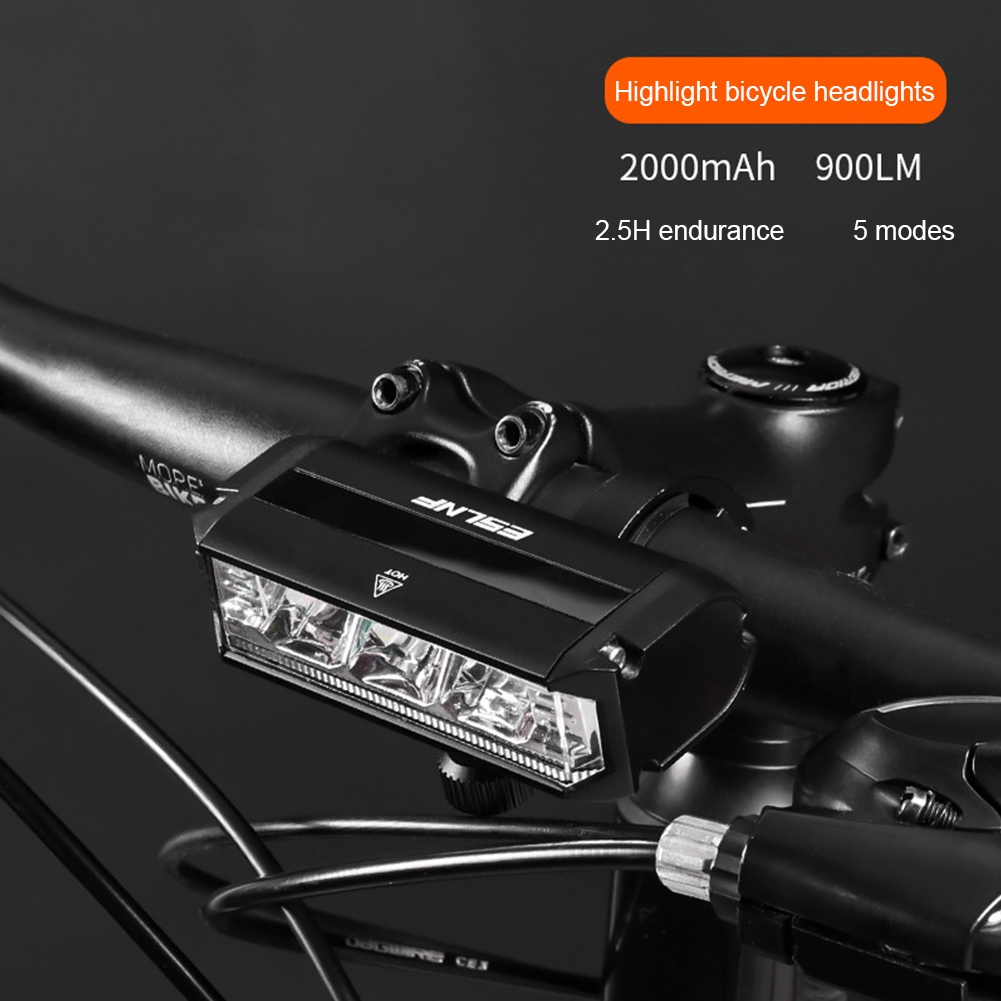 Bike Handlebar Light Aluminium Alloy Bike Headlight Flashlight ...