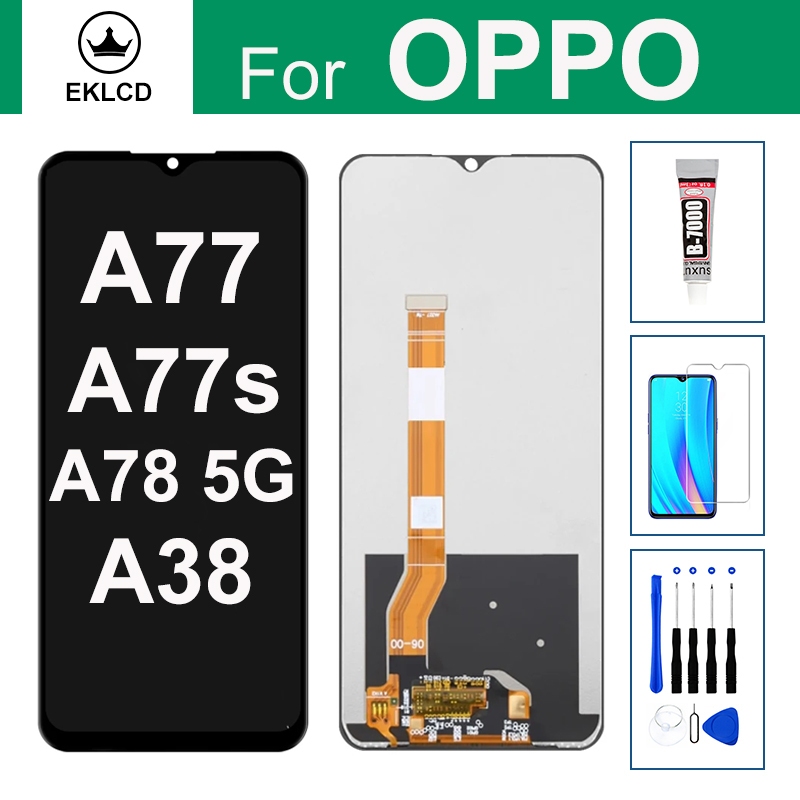 LCD For OPPO A77S A78 5G CPH2473 CPH2495 A77 Display Touch Screen ...