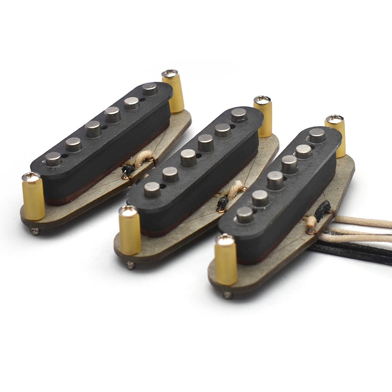 Alnico 3 Vintage Staggered St Style Electric Guitar Pickup Handmade SSS ...
