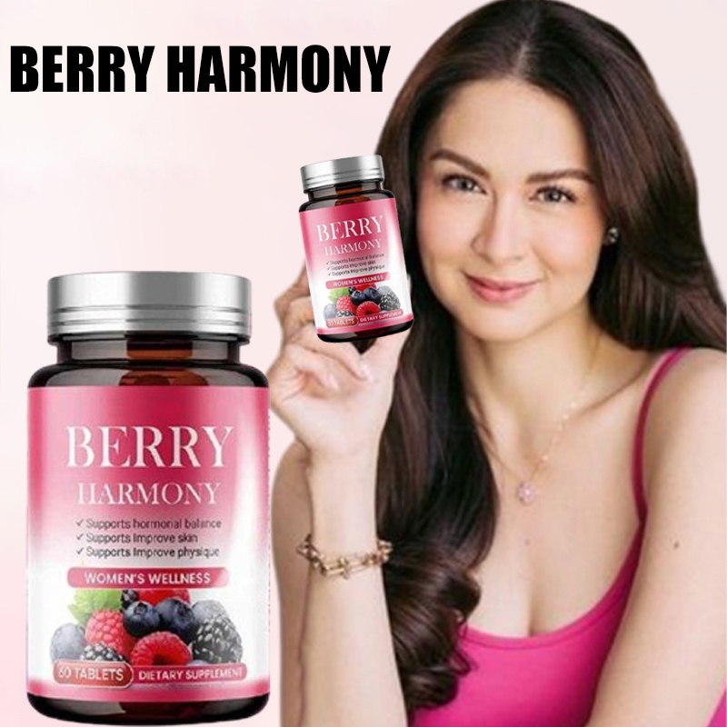 BERRY HARMONY for Hormonal Balance Womens Wellness 60 TABLETS | Shopee Philippines