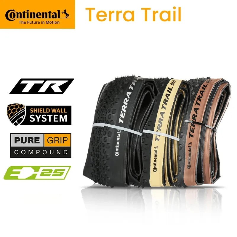 Continental Terra Trail 700x40C Tubeless Ready Road Bicycle Tire Black ...
