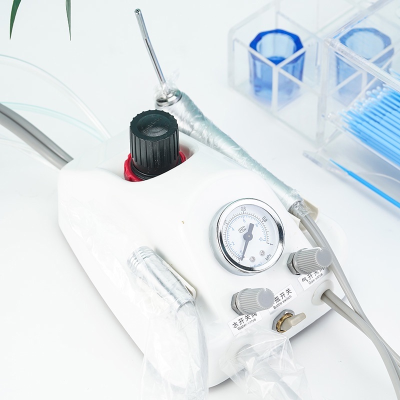 Dental Portable Air Turbine Unit for Compressor Handpiece 2/4 Holes ...