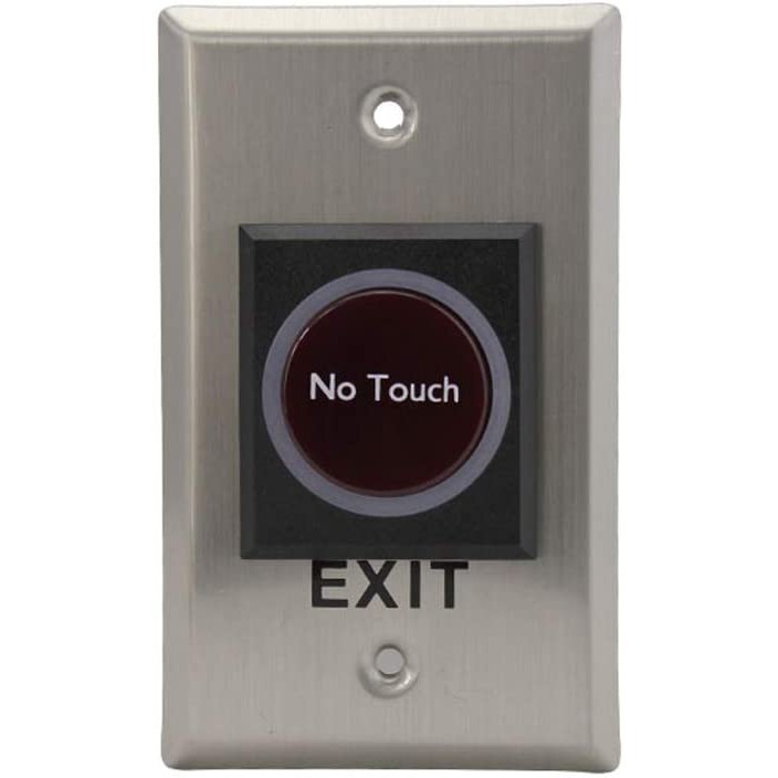 Touchless No Touch Door Infrared Sensor Exit Button Switch for Access ...