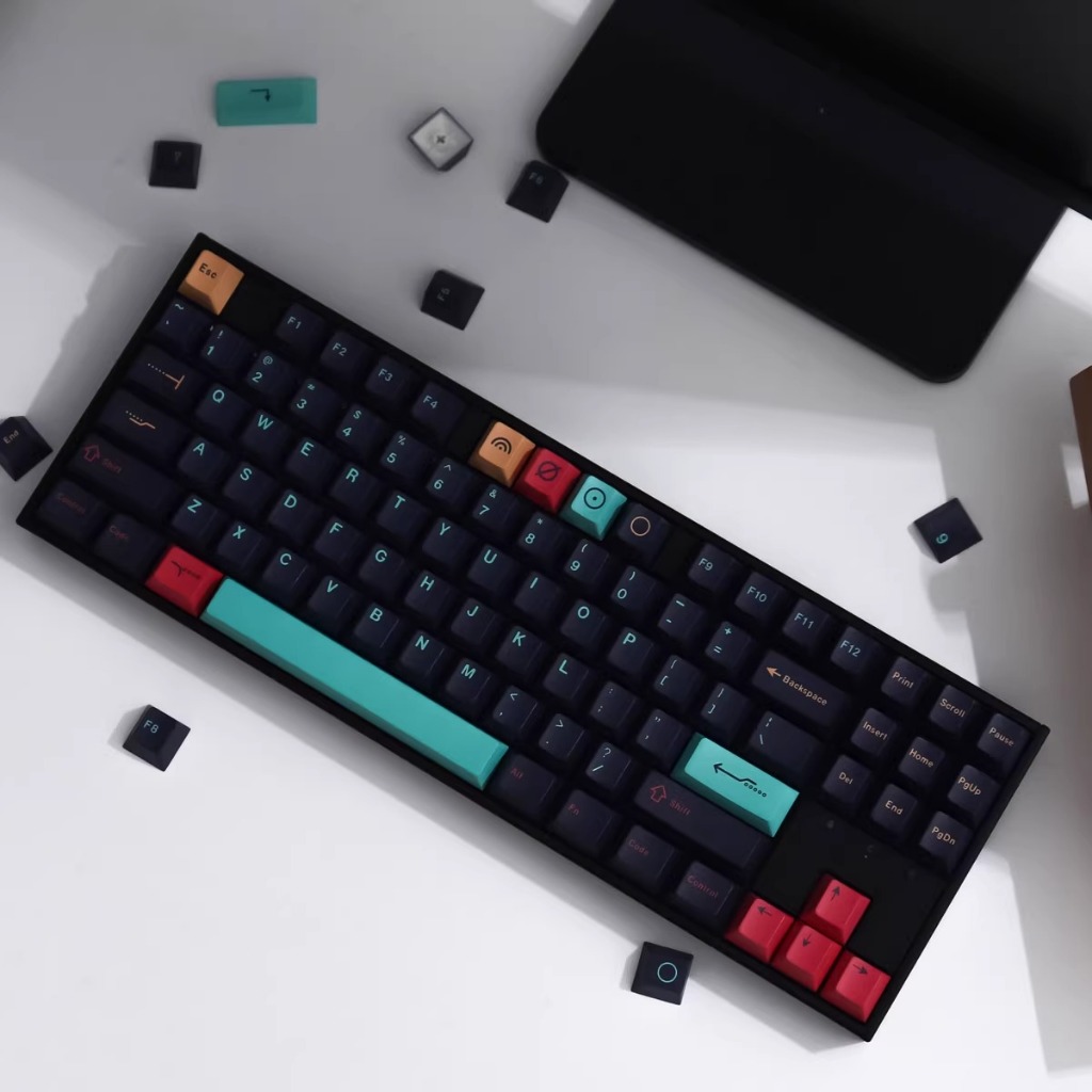 GMK Metropolis PBT Keycap 129 Keys Cherry Profile DYE-SUB Personalized ...