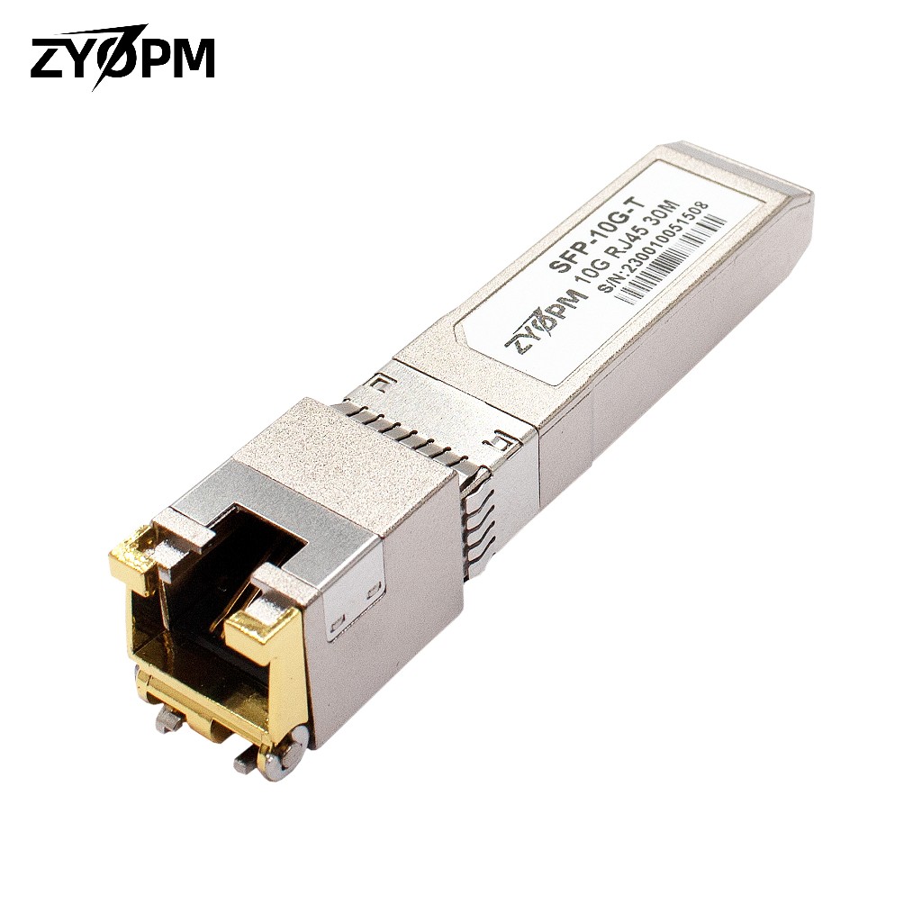 10GBase-T SFP+ to RJ-45 Transceiver, 10Gbe SFP+ Copper Ethernet CAT6a/7 ...