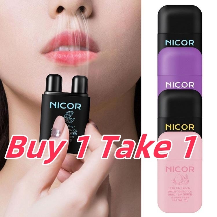 Buy 1 Take 1 Nicor Cool Nasal Inhaler Double Hole Refreshing Stick ...