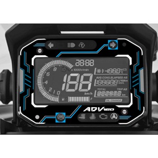 honda adv 160 panel gauge protector adv160 key panel sticker ...