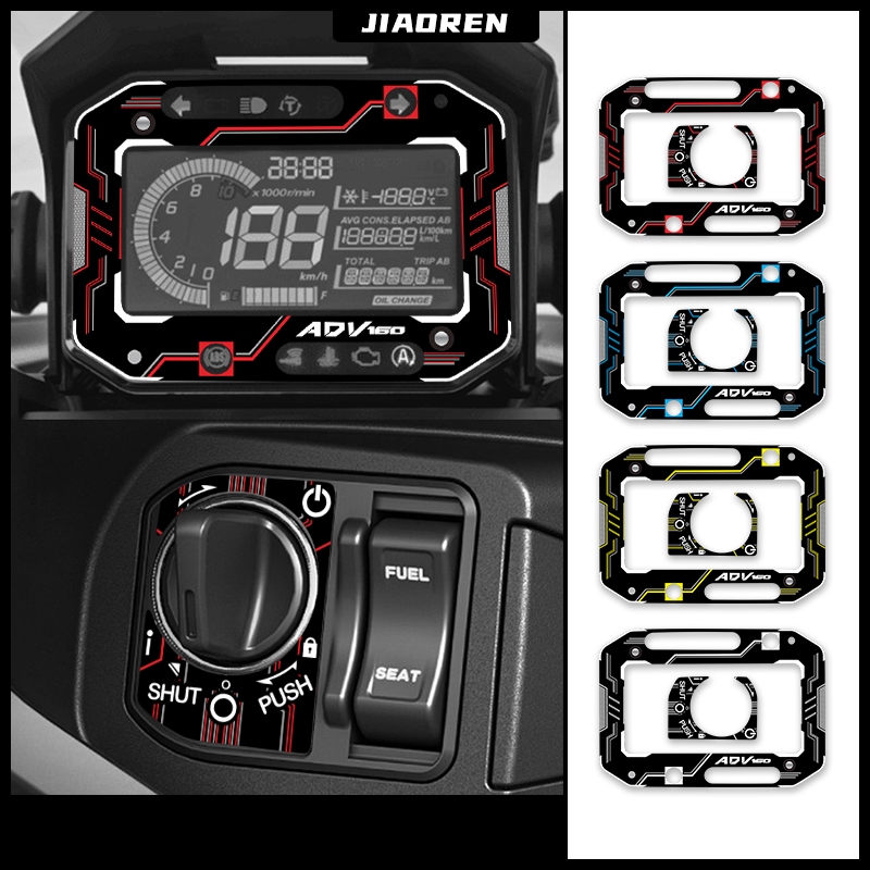 honda adv 160 panel gauge protector adv160 key panel sticker ...