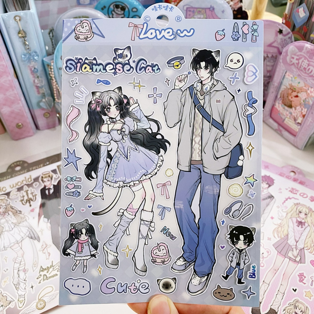 Original Goo Card Stickers Handbook Stickers Character Korean Stickers ...