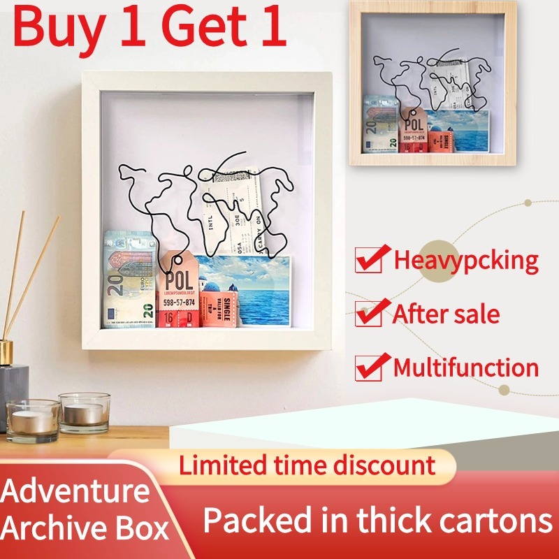 Adventure Archive Box, Store Travel Postcards and Tickets, Load and ...